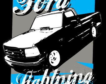 Ford Lightning Decal - Etsy Canada