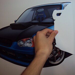 1982-92 Camaro Z28 IROC Wall Decal, Vintage Car Decals, Classic Car ...