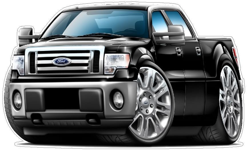 2009 2013 FORD TRUCK F150 Vinyl Decal Wall Graphic - Etsy
