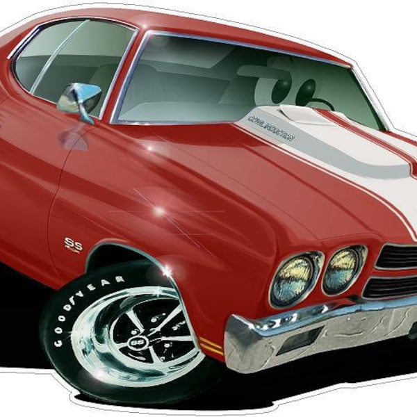 Muscle Car Decals - Etsy