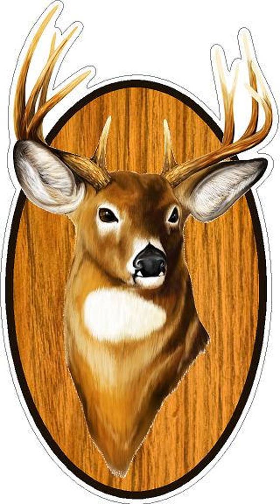 Buck Head Decal
