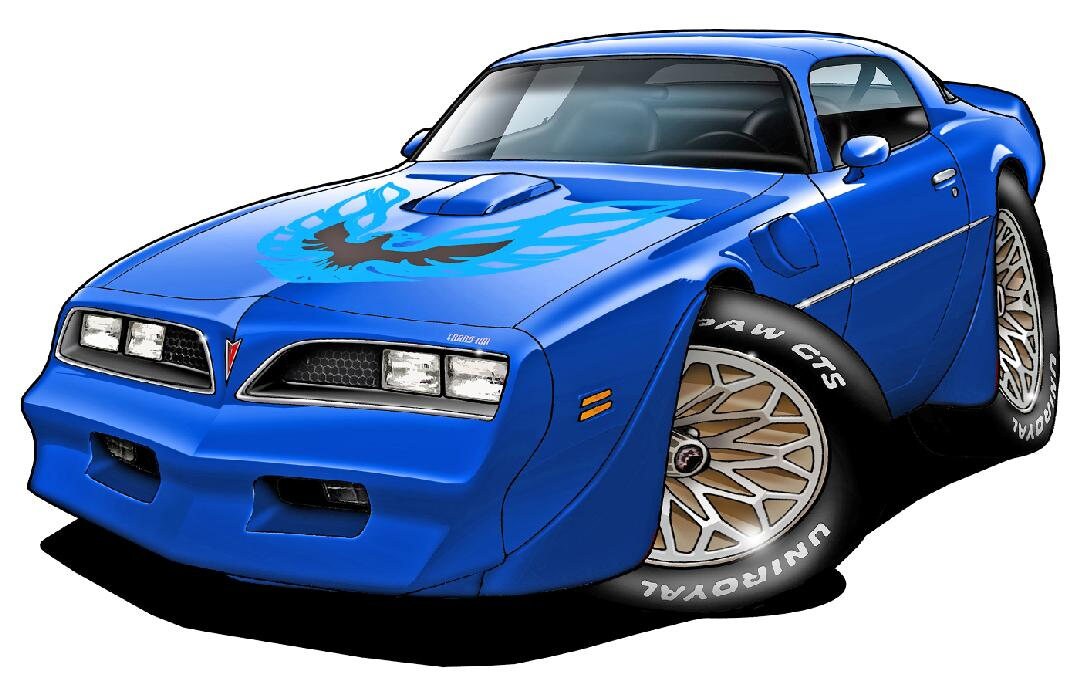 1978 Trans Am Wall Decal, Vintage Car Decals, Classic Car Decal, 70s ...