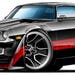 1980 Z28 Camaro w/ 5 Star Wheels Wall Decal, Vintage Car Decals ...