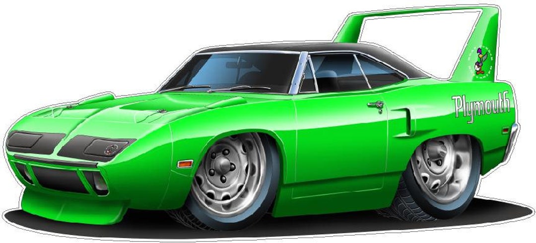 1970 Superbird Classic Car Wall Decal: Vintage Automobile Mural - Etsy