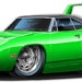 1970 Superbird Classic Car Wall Decal: Vintage Automobile Mural - Etsy