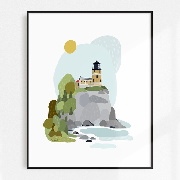Split Rock Lighthouse - Etsy