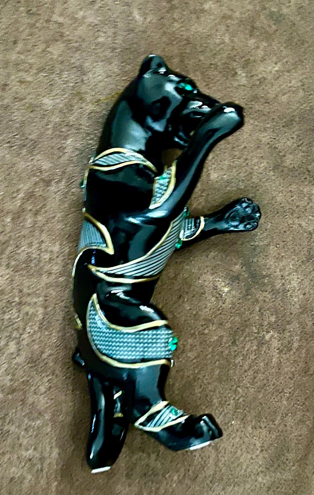 Hamilton Virtuous Black Panther Collection Figurine Courage of the ...