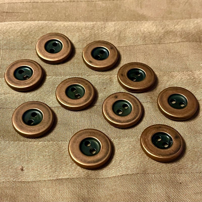 Copper Buttons - Etsy