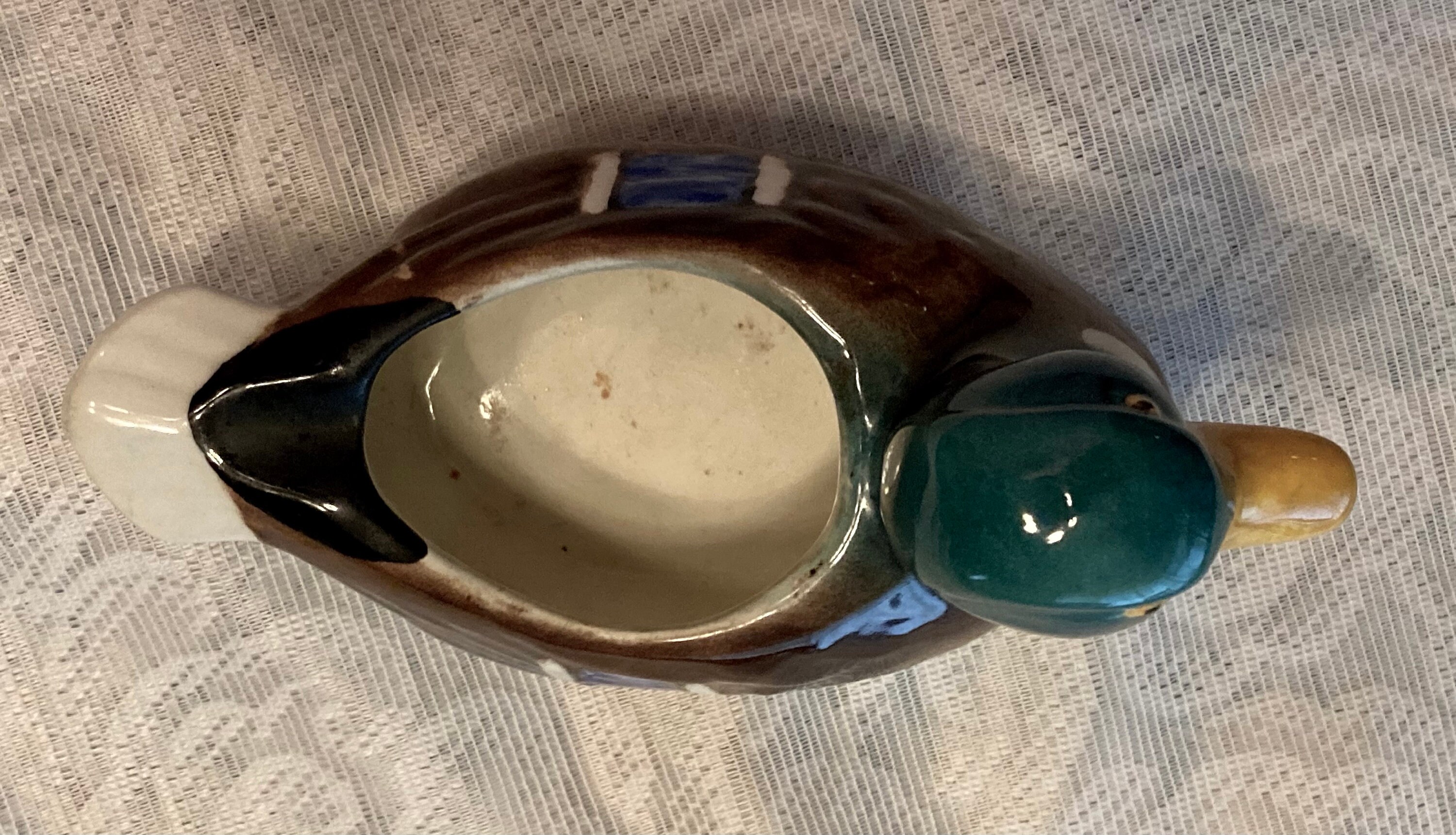 1950s Vintage Goebel Bee Bone China Porcelain Mallard Duck Pipe Stand ...