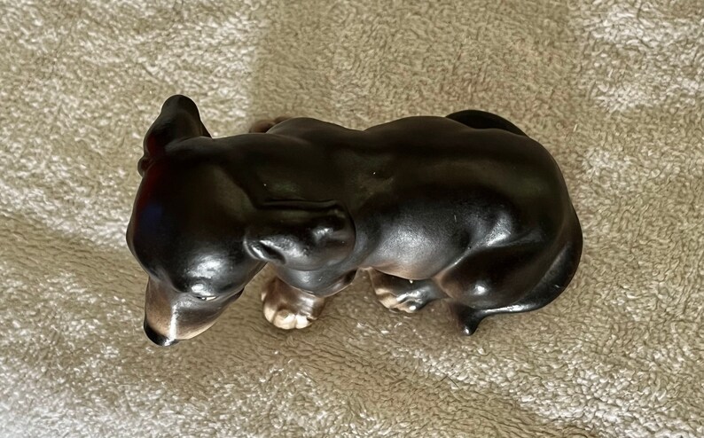 Vintage 1950s Bone China Hound Puppy Dog Figurine - Made in Japan - Etsy