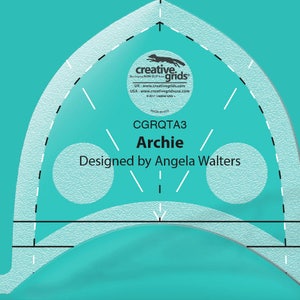 Angela Walters Creative Grids Machine Quilting Rulers - Non Slip 1/4 ...