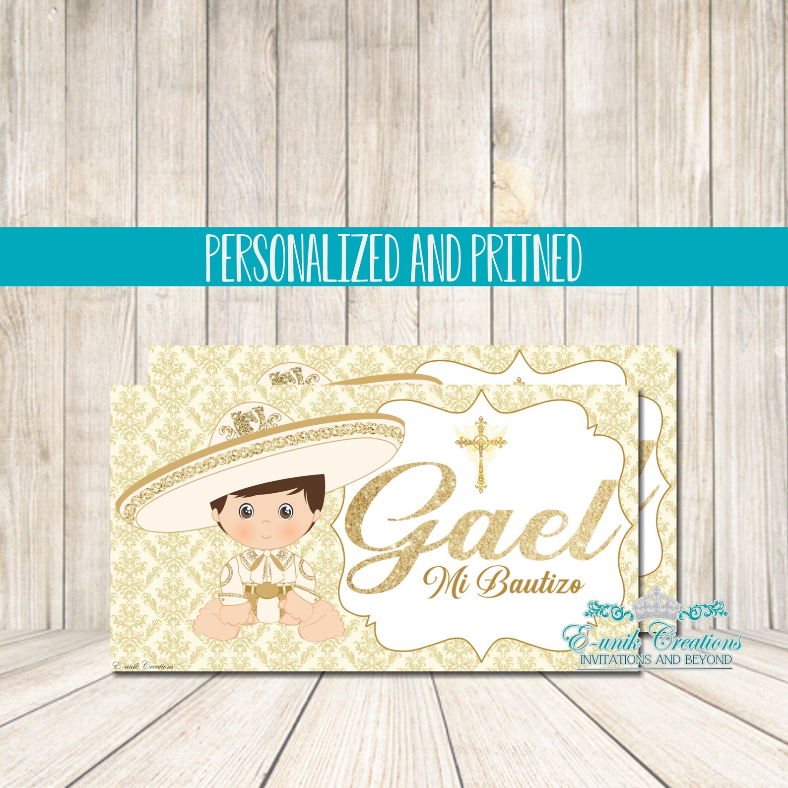 Charrito Box Sticker Gold Charro Labels Gabble Box Labels - Etsy