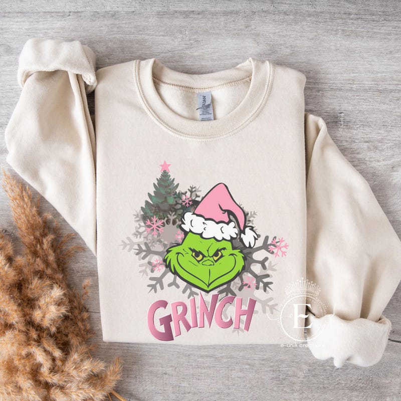 Preppy Grinch - Etsy UK