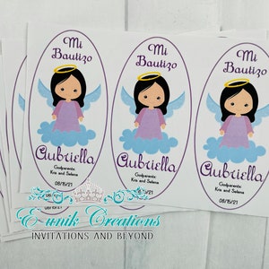 Oval Sticker, Sticker for Candles, Baptism Stickers, Candle Labels - Etsy