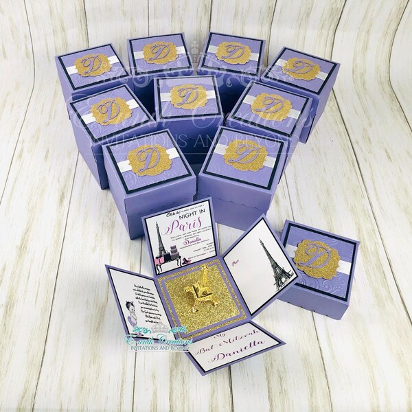 Paris Invitation - Etsy