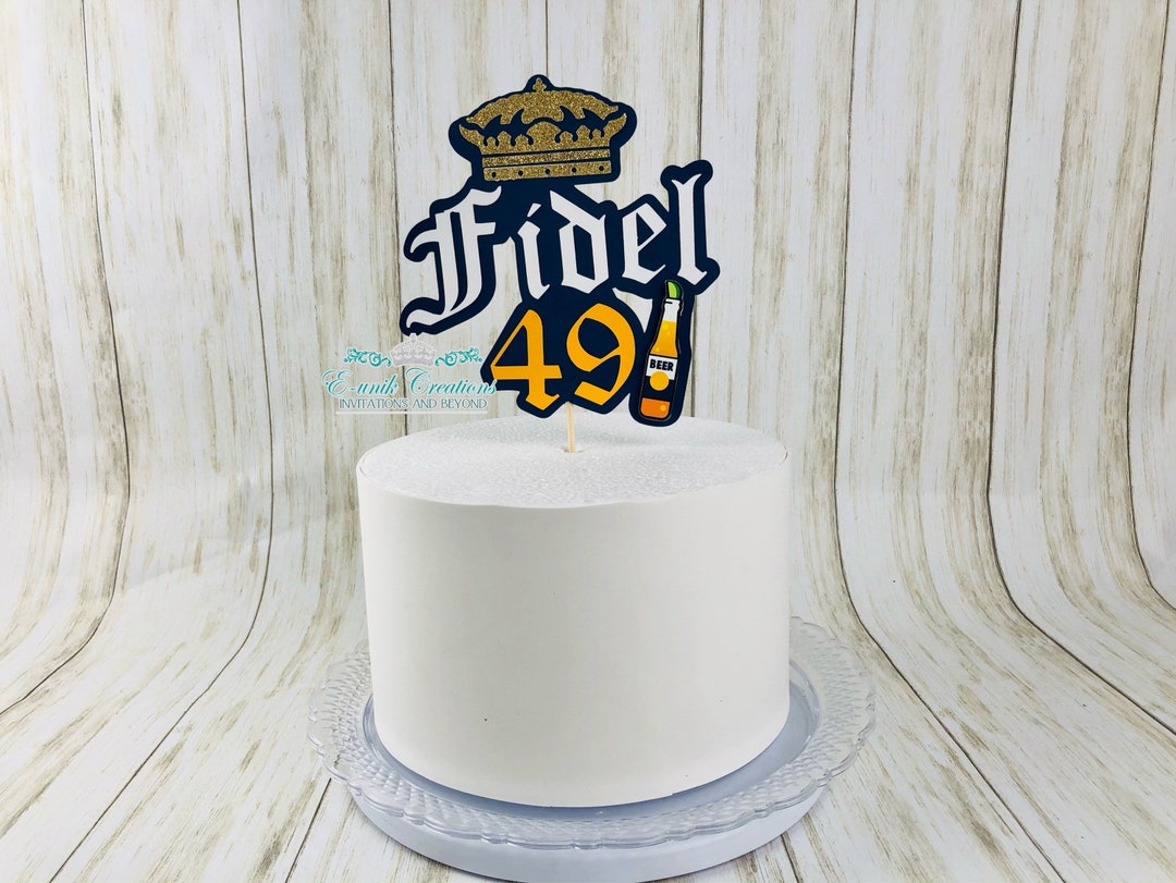 Beer Cake Topper Corona Cake Topper Beer Birthday Party - Etsy