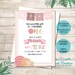 Concha Birthday Printed Invitation, Conchas Party Theme, Pan Dulce ...