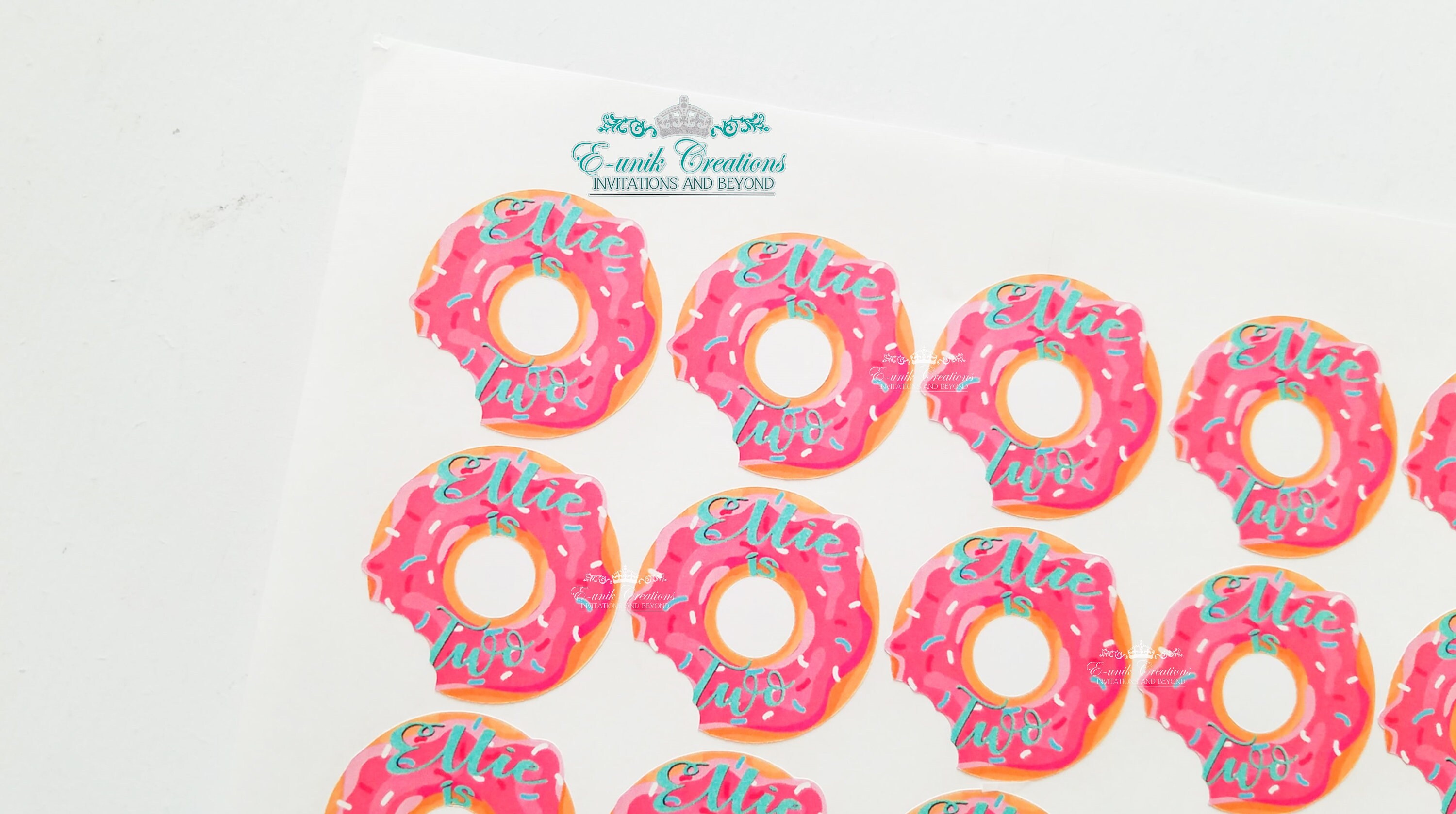 Stickers de Donas - Etsy México