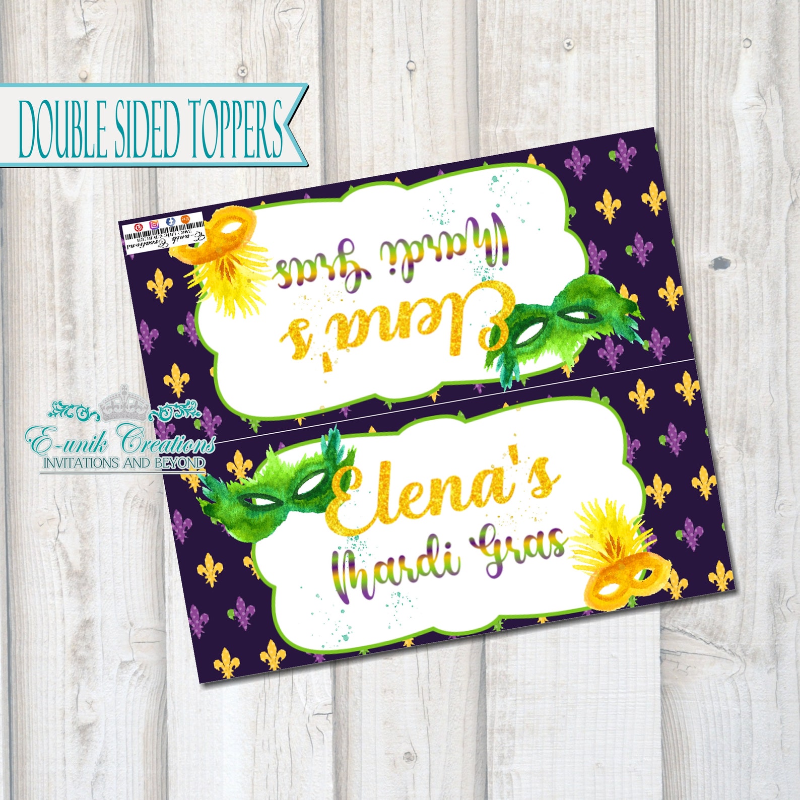 Mardi Gras Candy Bag Mardi Gras Favor Bag Mardi Gras Party - Etsy