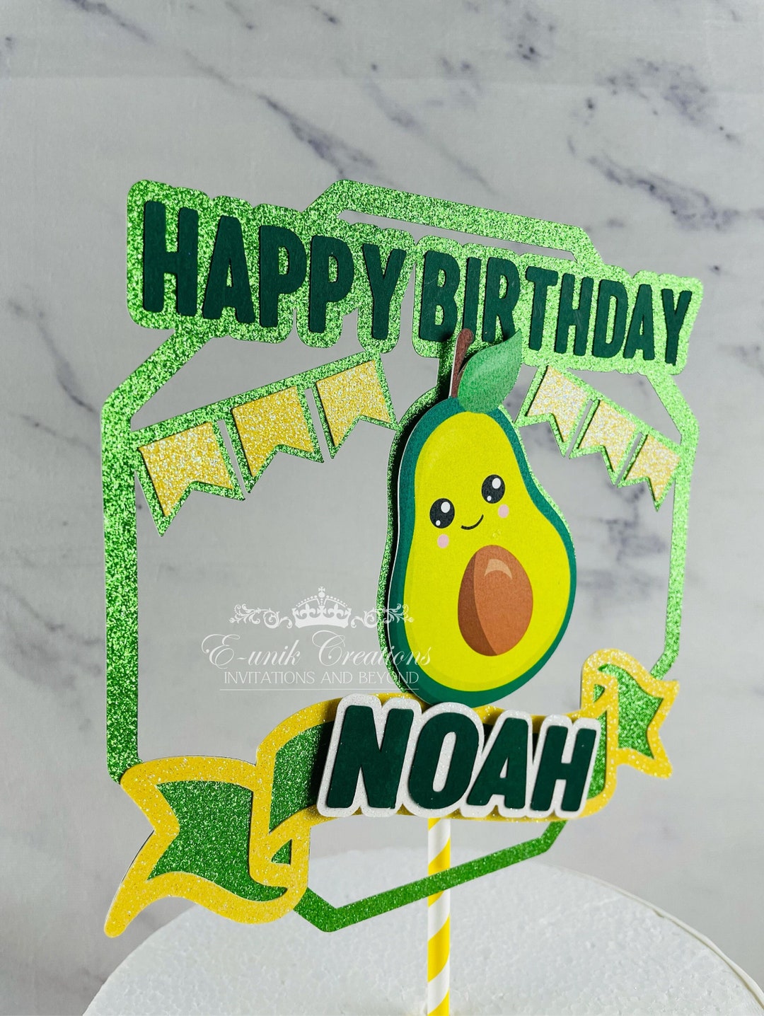 Cake Topper de Construccion - Etsy España