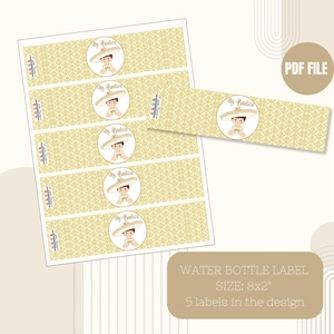 Pop It Bottle Labels Water Bottle Labels Pop It Wrappers - Etsy
