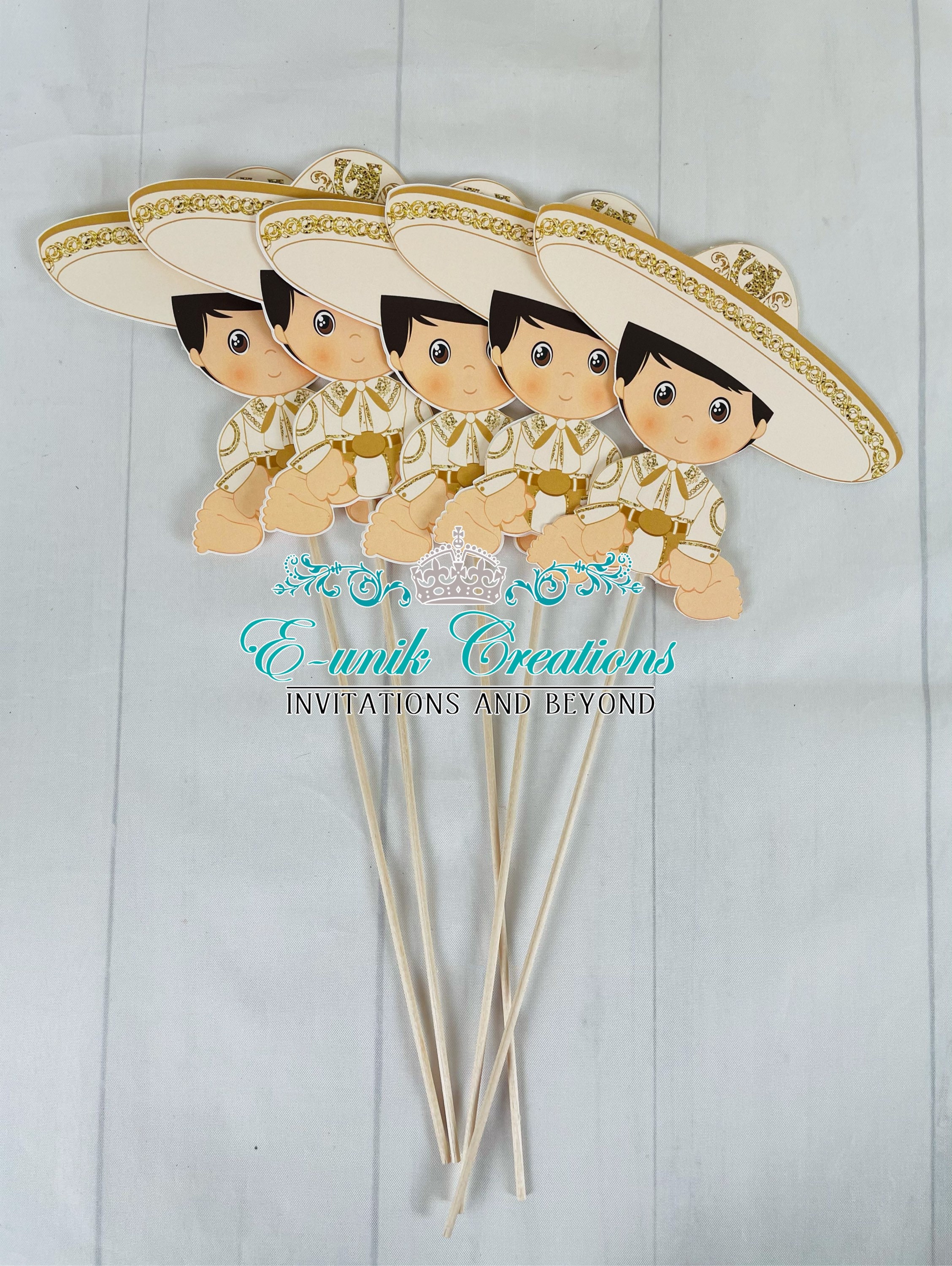 Charrito Cutouts Charro Centerpieces Baby Charro Decor - Etsy Canada