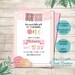 Concha Birthday Printed Invitation, Conchas Party Theme, Pan Dulce ...