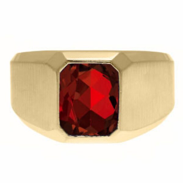 Mens Garnet Ring - Etsy