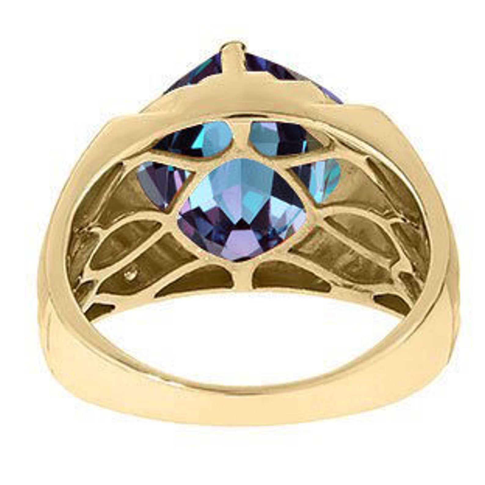 Large Mens Alexandrite Ring Mens Gem Stone Rings Mens | Etsy