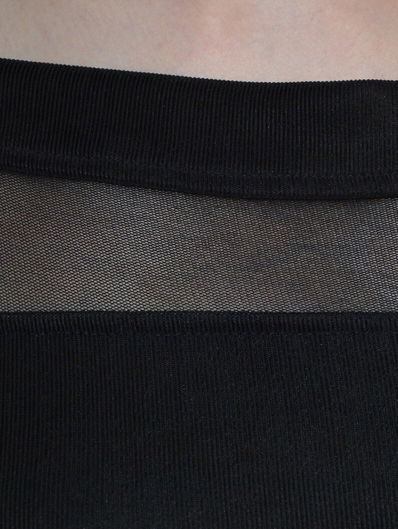 90's Sheer Panel Dress Black Maxi Dress Long Bodycon - Etsy