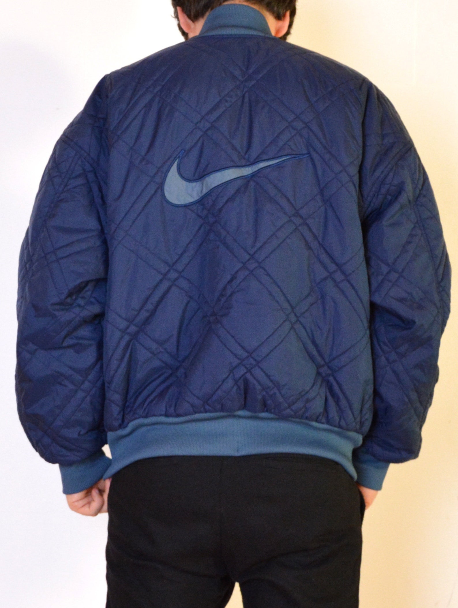 90's Reversible Nike Jacket Vintage Bomber Jacket | Etsy