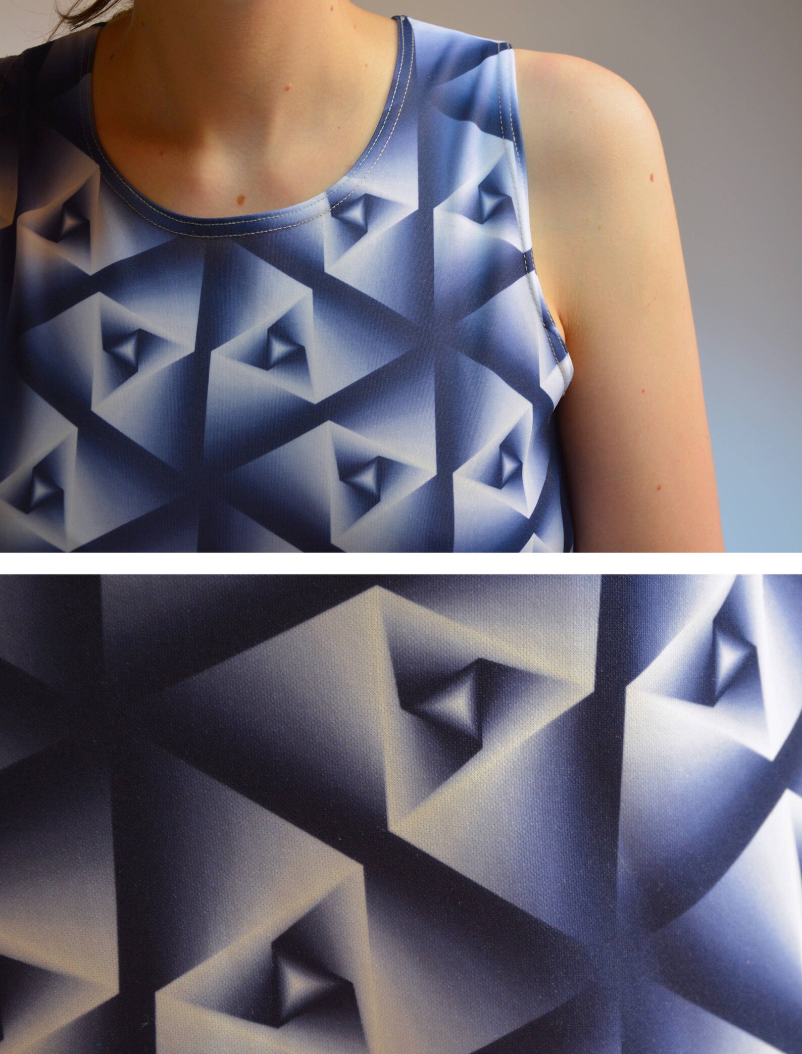 90's Hypnotic Print Lycra Dress Long Maxi Midi Dress - Etsy