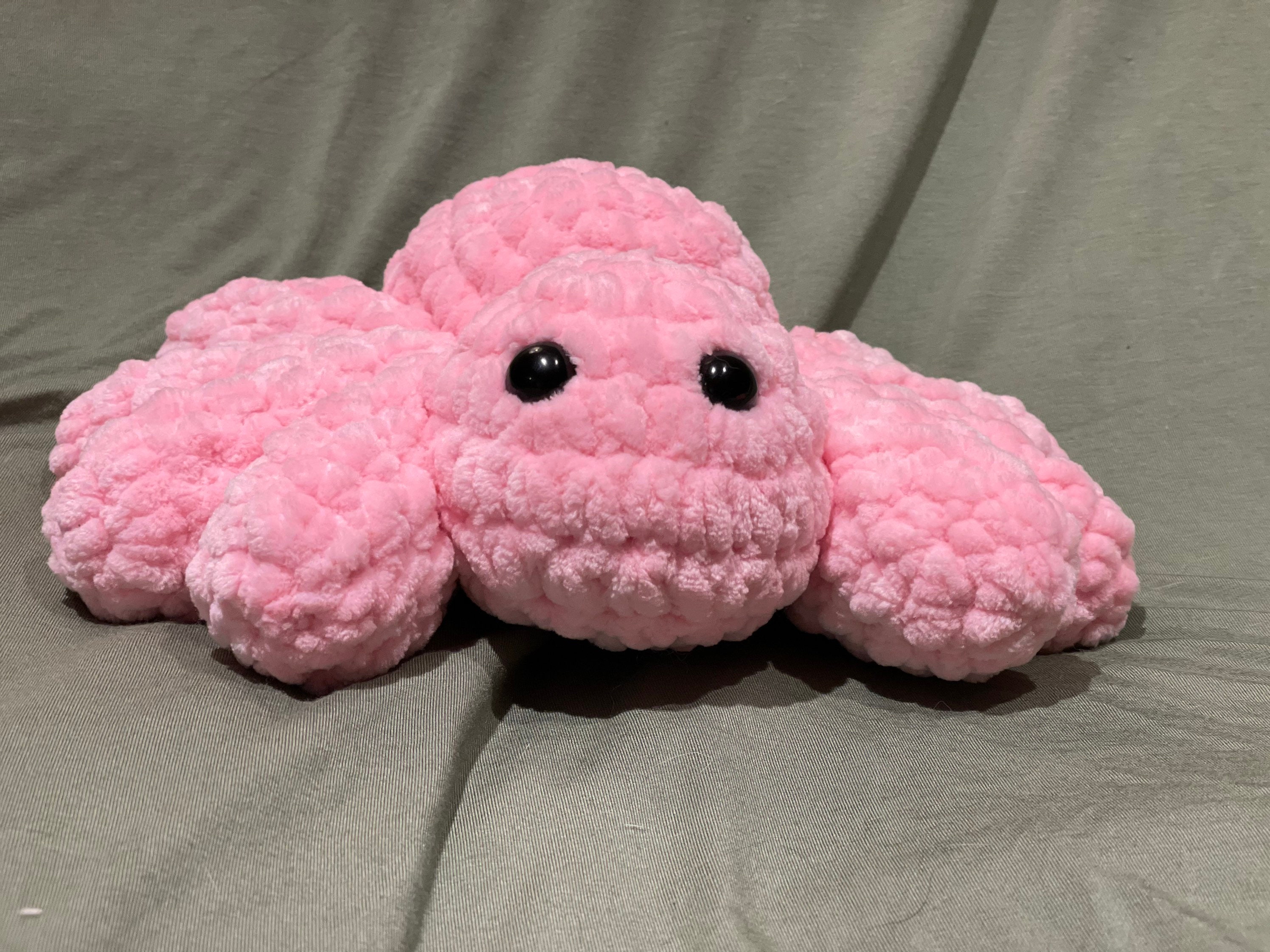 Crochet Pastel Pink Spider Plushie - Etsy