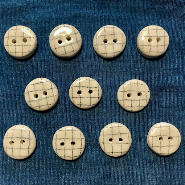 Ceramic Buttons - Etsy