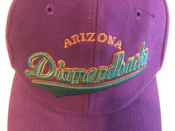 Arizona Diamondbacks Logo Athletics Purple Strapback … - Gem
