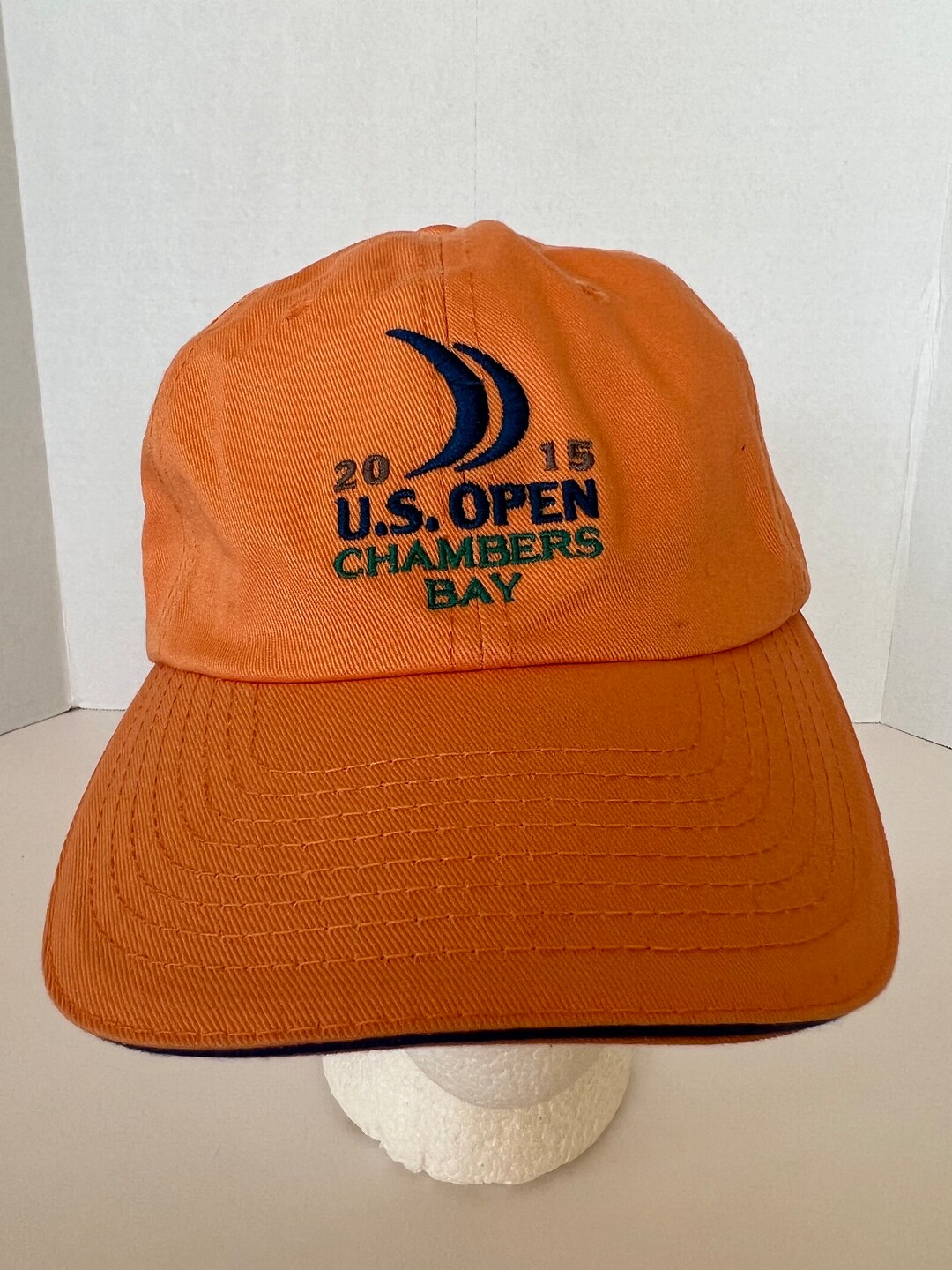 2015 U.S. Open Golf Hat One Size Chambers Bay Orange Blue USGA Member ...