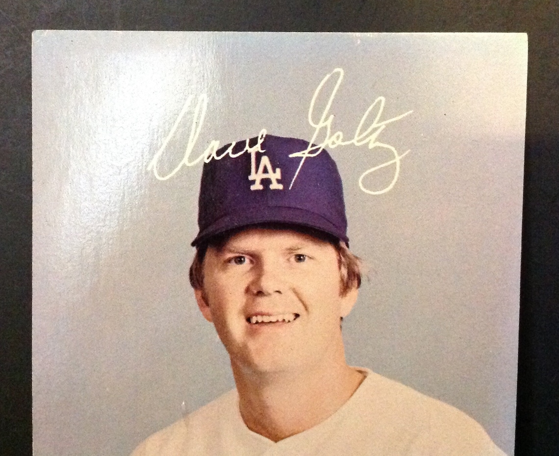 Dave Goltz Los Angeles Dodgers VTG 80s Postcard Unposted MLB - Etsy