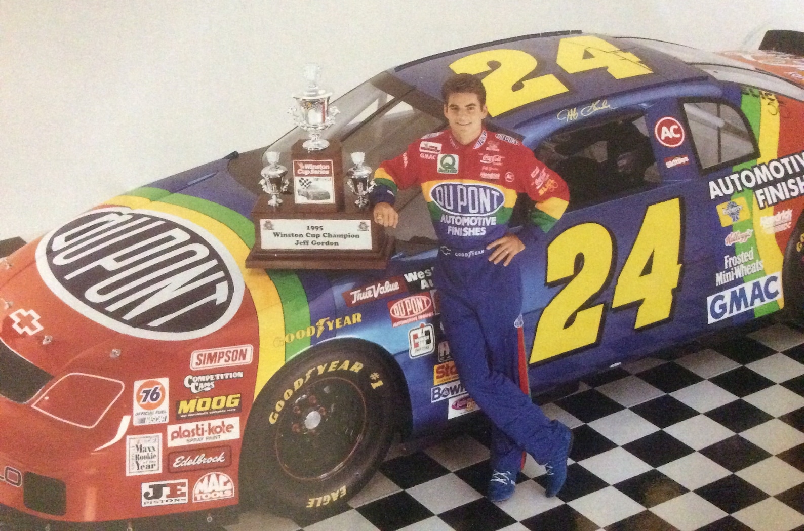 Vintage 1991 Jeff Gordon Promo Fan Club Photograph Finish | Etsy