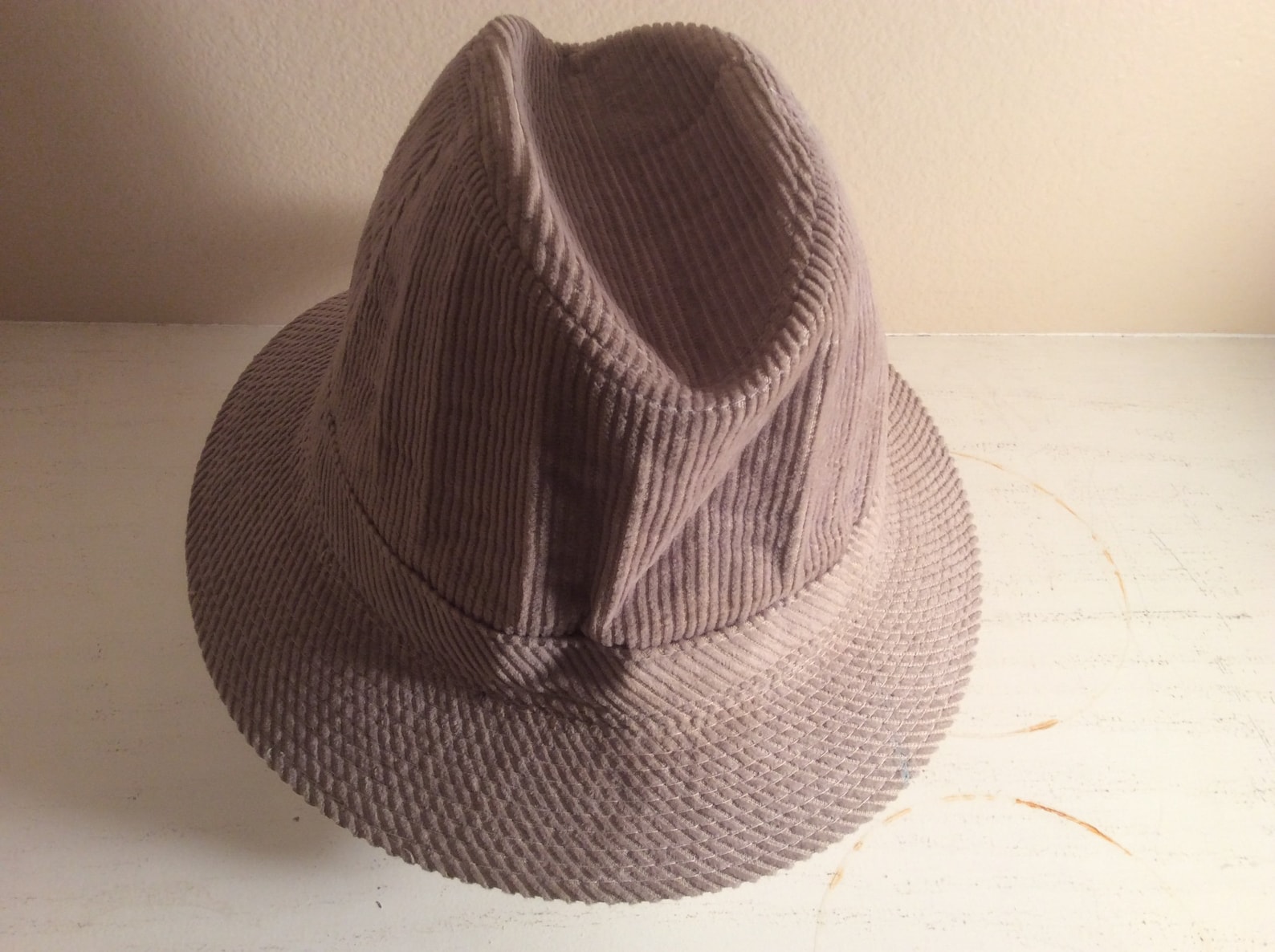 Vintage Young an Gray Corduroy Bucket Fedora Hat Mens Size 7-7 1/8 - Etsy