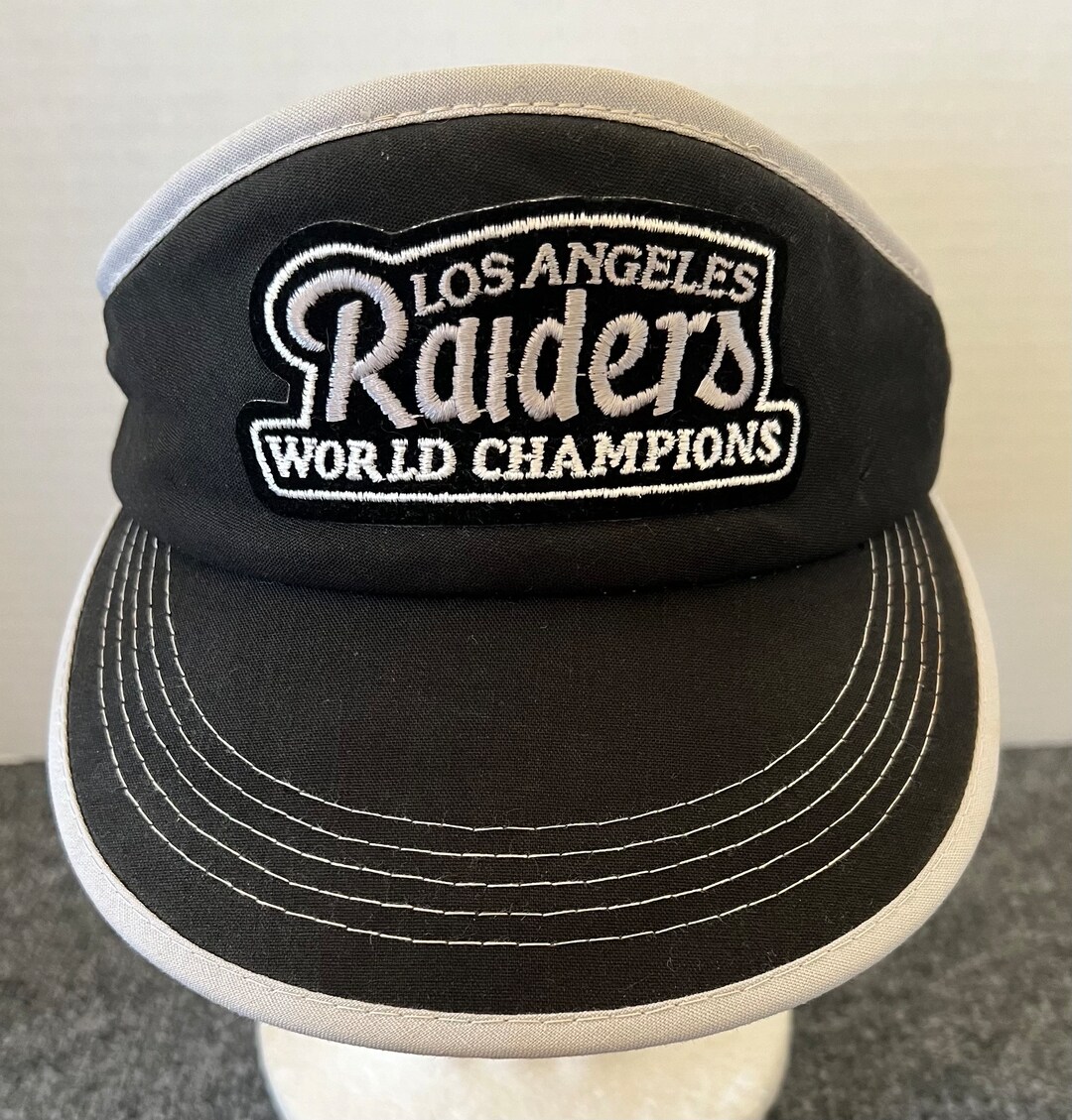 Los Angeles Raiders Sports Specialities Visor World Champions Block ...