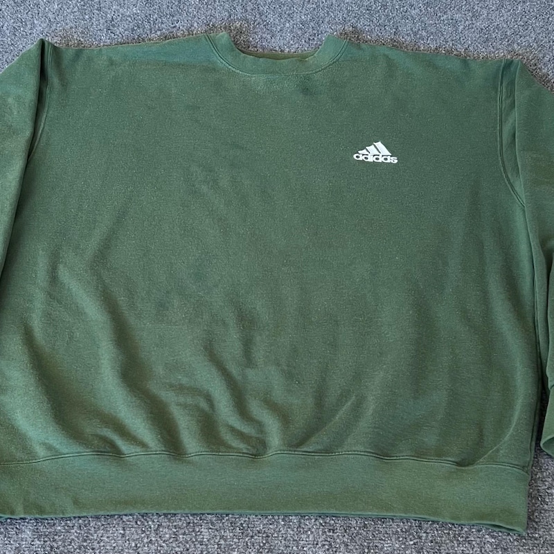 Trefoil Green Adidas - Etsy