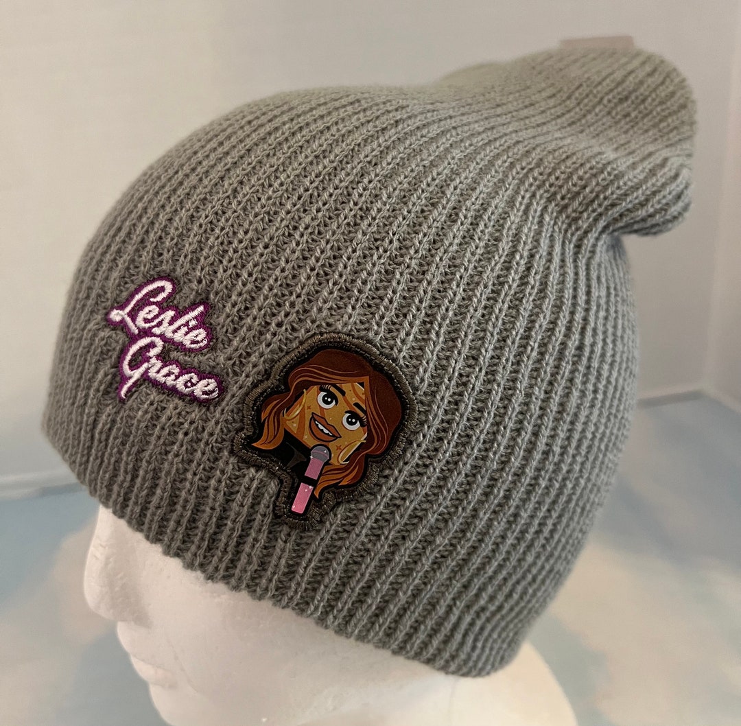 Leslie Grace Cinnamon Toast Crunch Neff Beanie Gray NWOT Winter Hat - Etsy