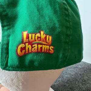 Lucky Charms Hat Green lucky the Leprechaun Embroidered Cereal Promo ...