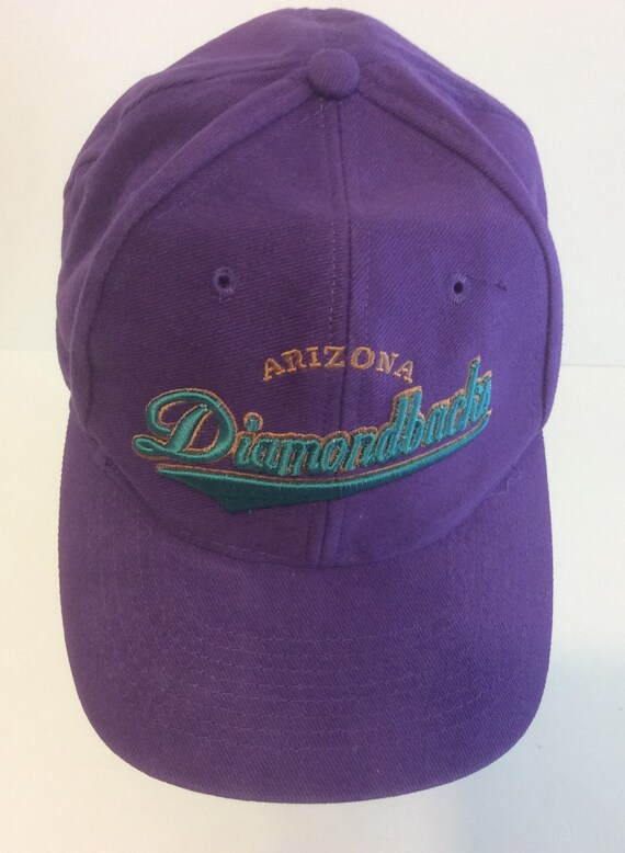 Arizona Diamondbacks Logo Athletics Purple Strapback … - Gem