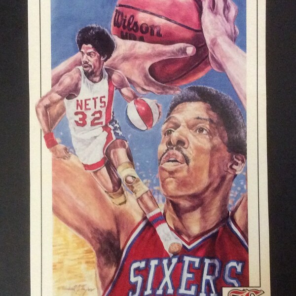 Julius Erving - Etsy