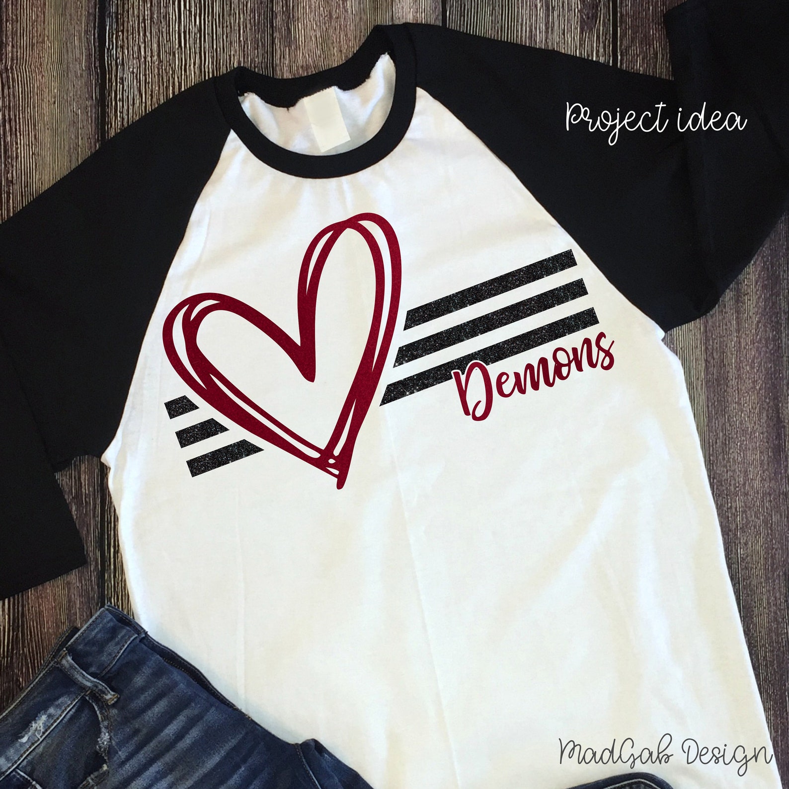 Demons SVG Vinyl Cut File Digital Download School Spirit - Etsy