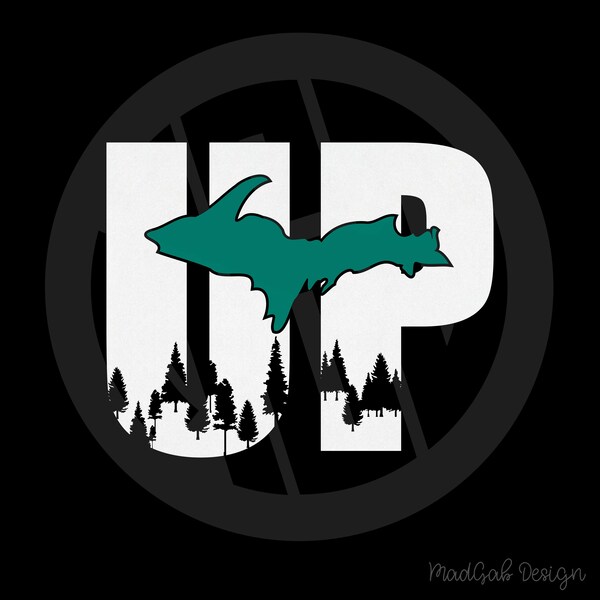 Upper Peninsula Svg - Etsy