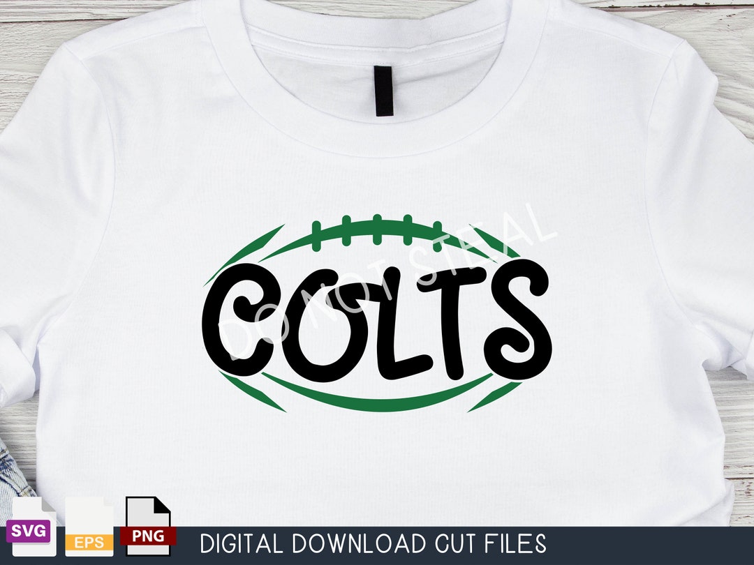 Colts Football SVG Vinyl Cut File Digital Download DIY - Etsy