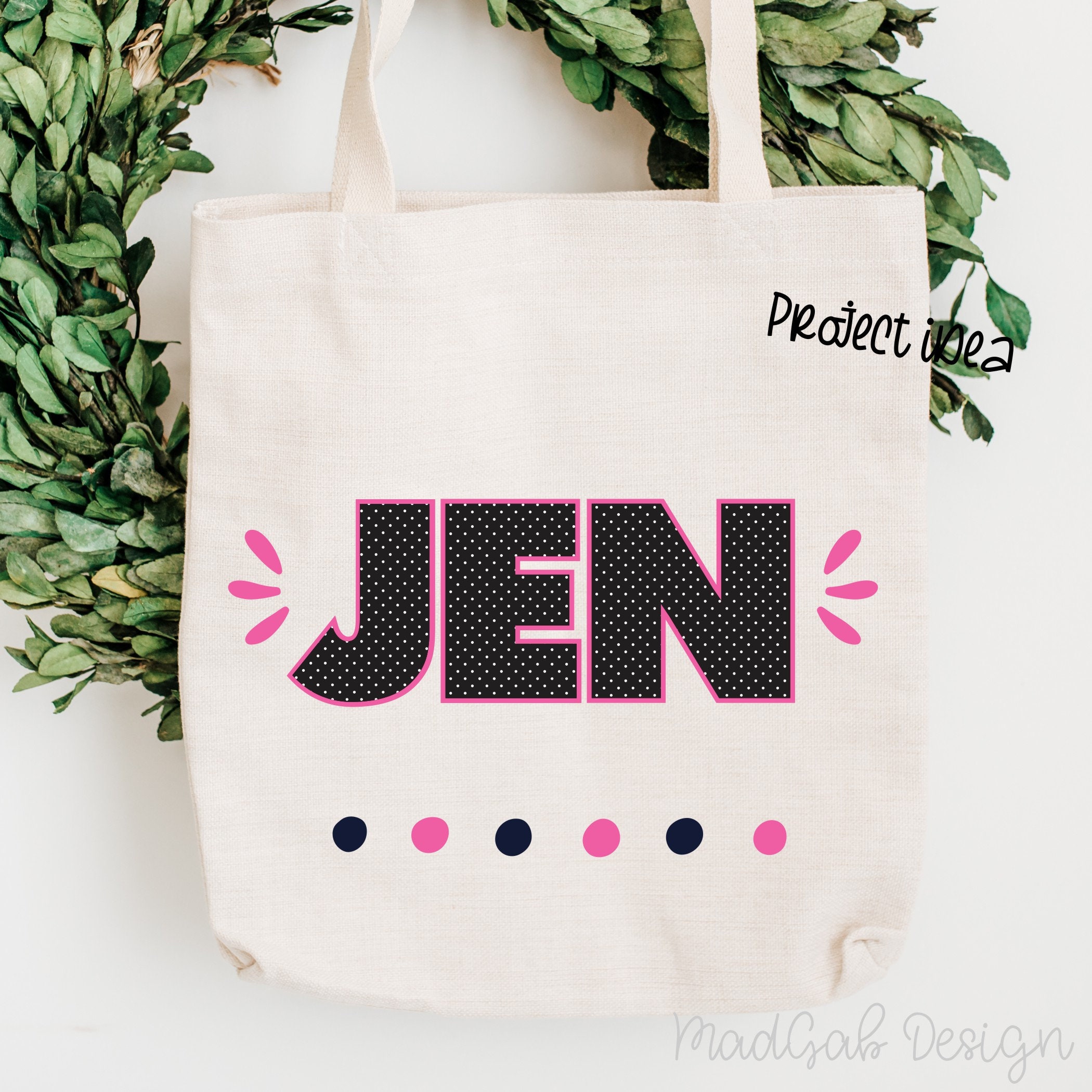 Chunky Dot Alphabet PNG letters for print and sublimation | Etsy