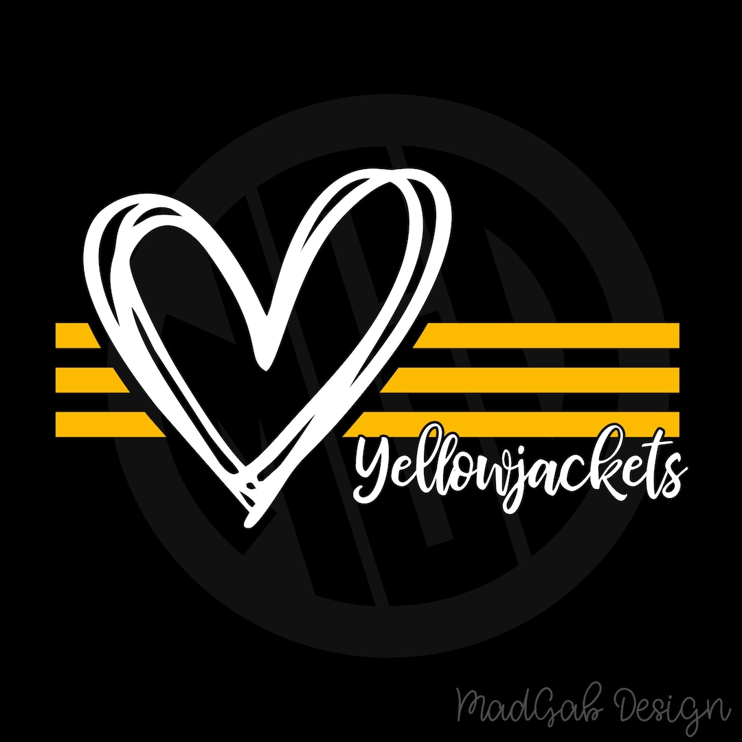 Yellowjackets SVG | Vinyl Cut File | Digital Download | School Spirit ...